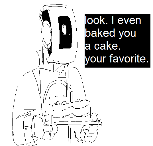 glados cake by @splatoon – Sheezy.Art