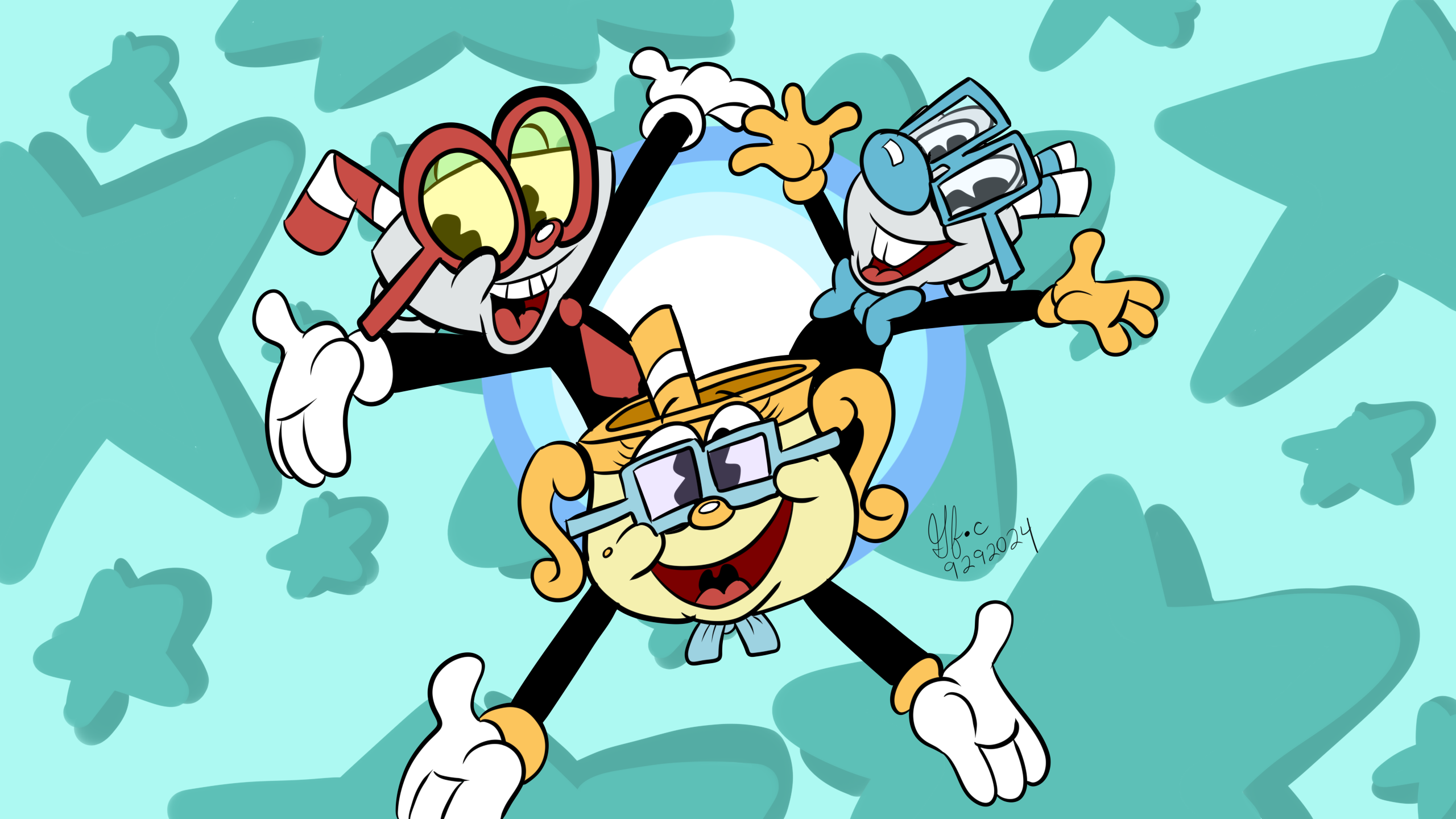 Cuphead Trio- We're Cupmaniacs-Those are the Facts by @ZBunnyFox ...