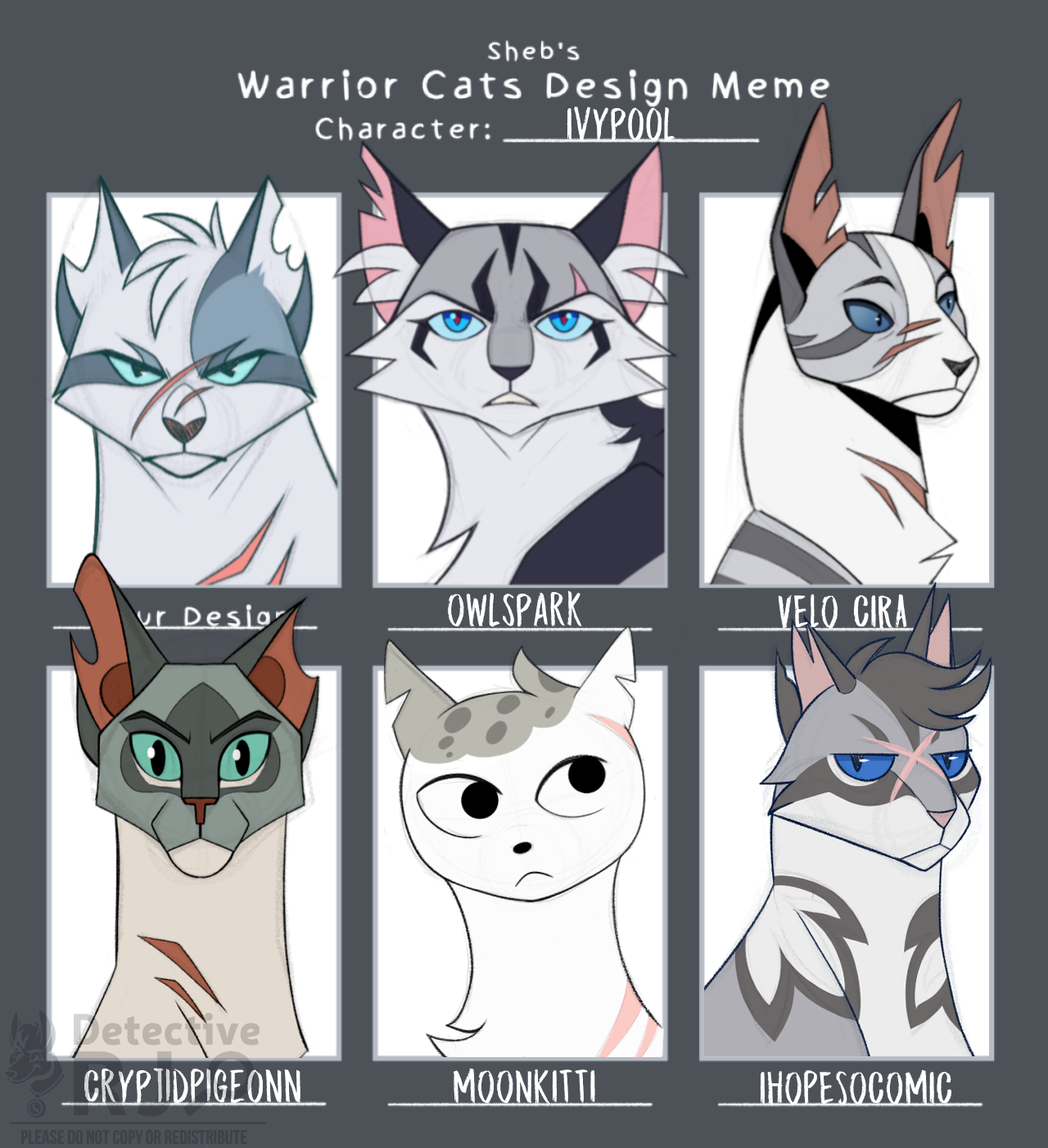 Warrior Cats Design Meme: Ivypool by @DetectiveRJ – Sheezy.Art