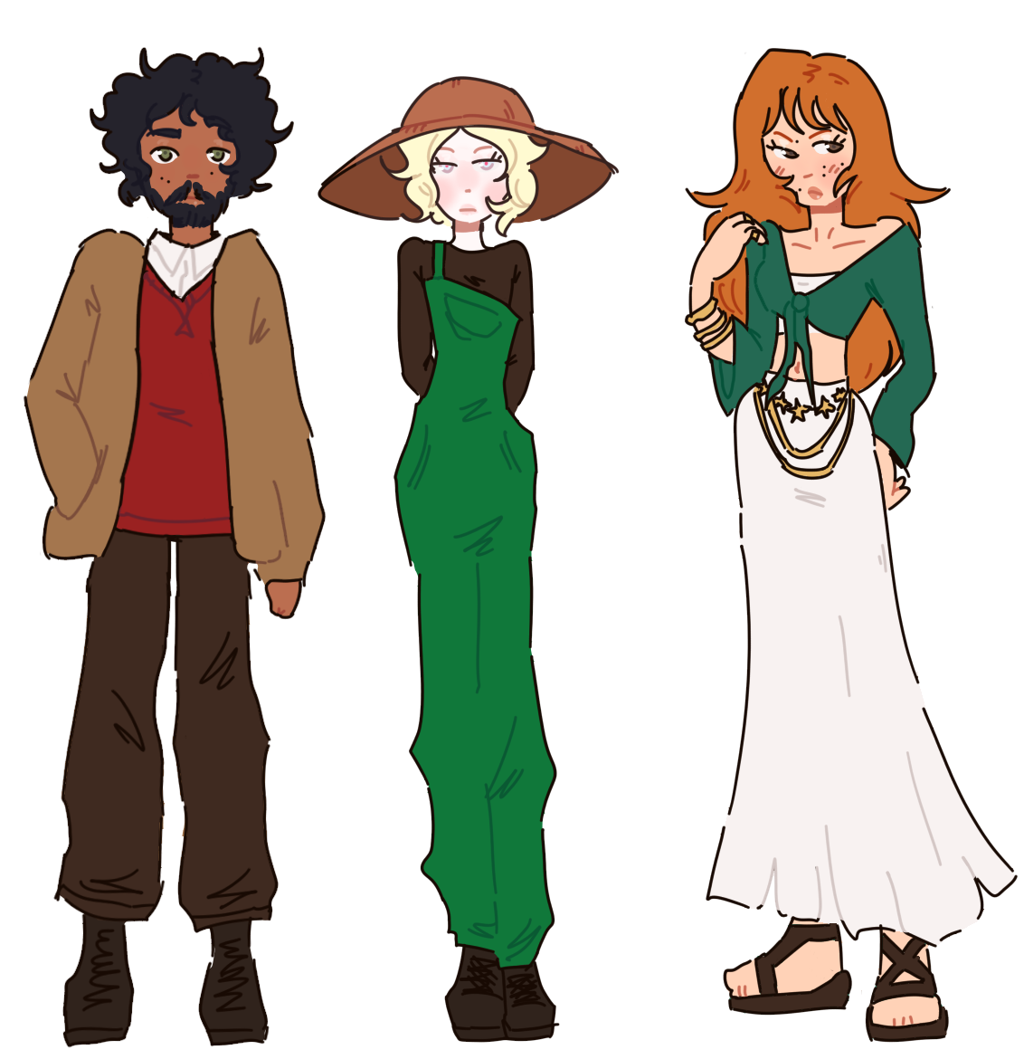 OC-TOBER - modern au (day 3) by @plantry – Sheezy.Art