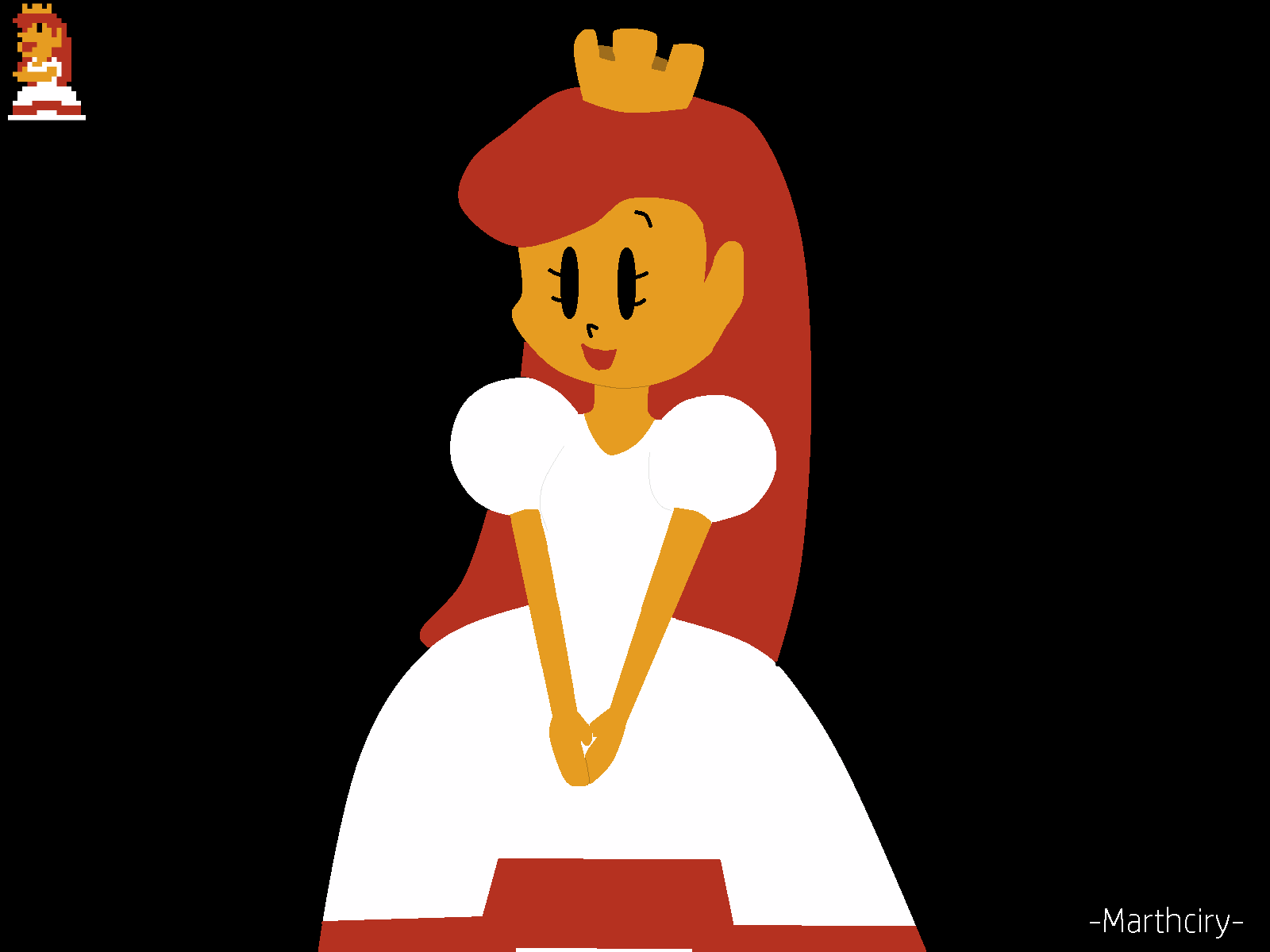 NES Peach Redraw 2 by @Marthcirytheanthro23 – Sheezy.Art