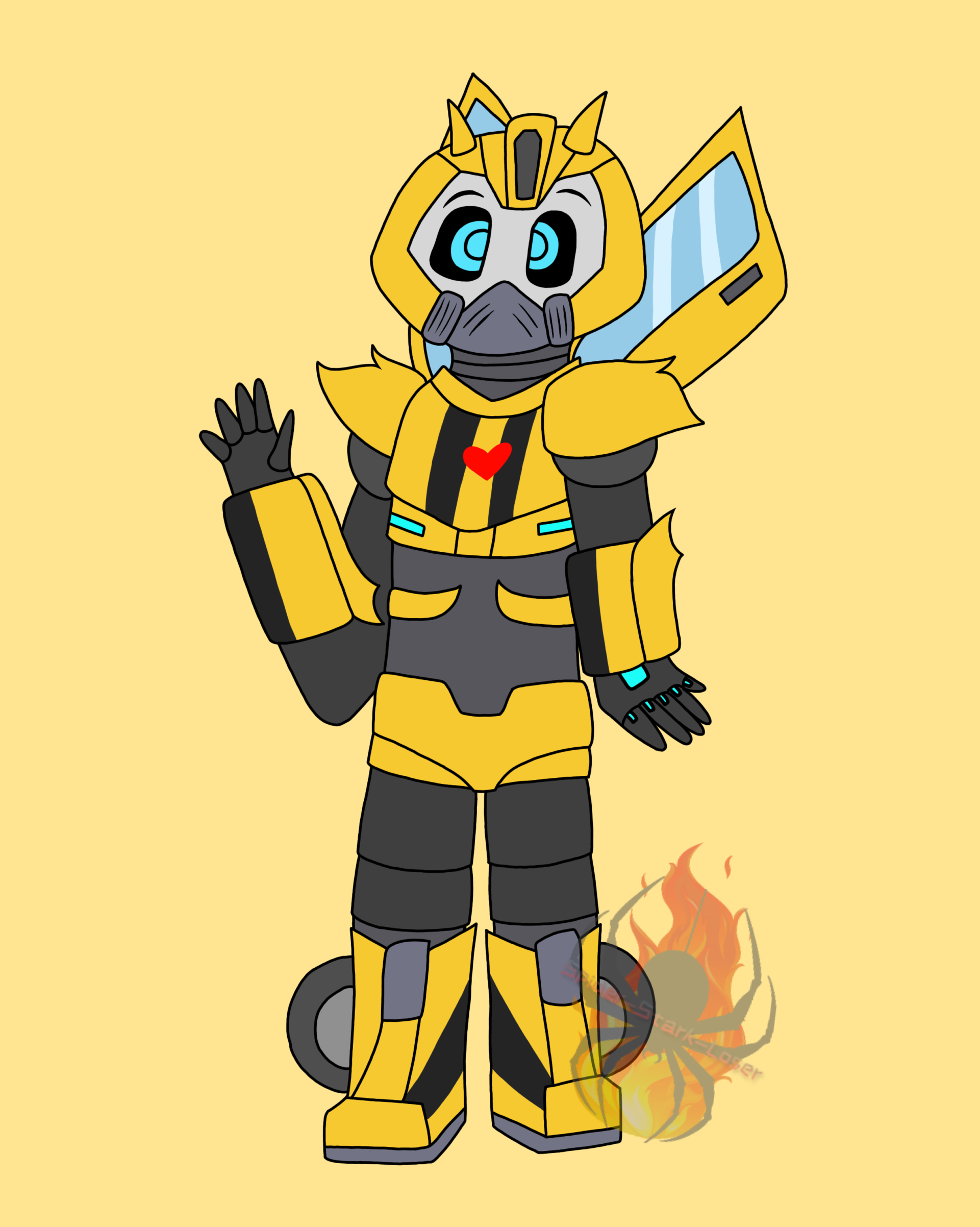 Bumblebee Design by @SpiderBee-Stark-Loser43 – Sheezy.Art