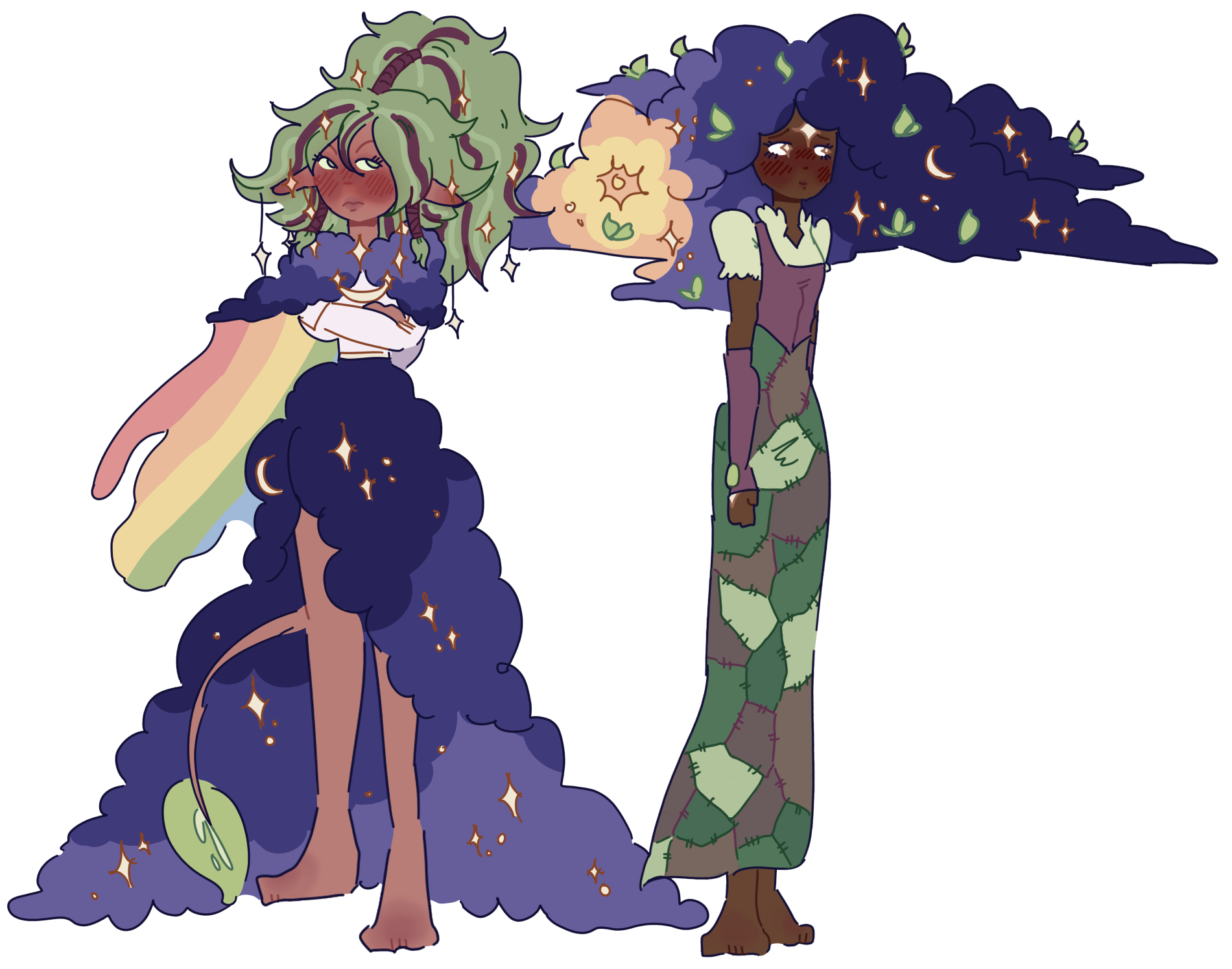 OC-TOBER - outfit swap (day 4) by @plantry – Sheezy.Art