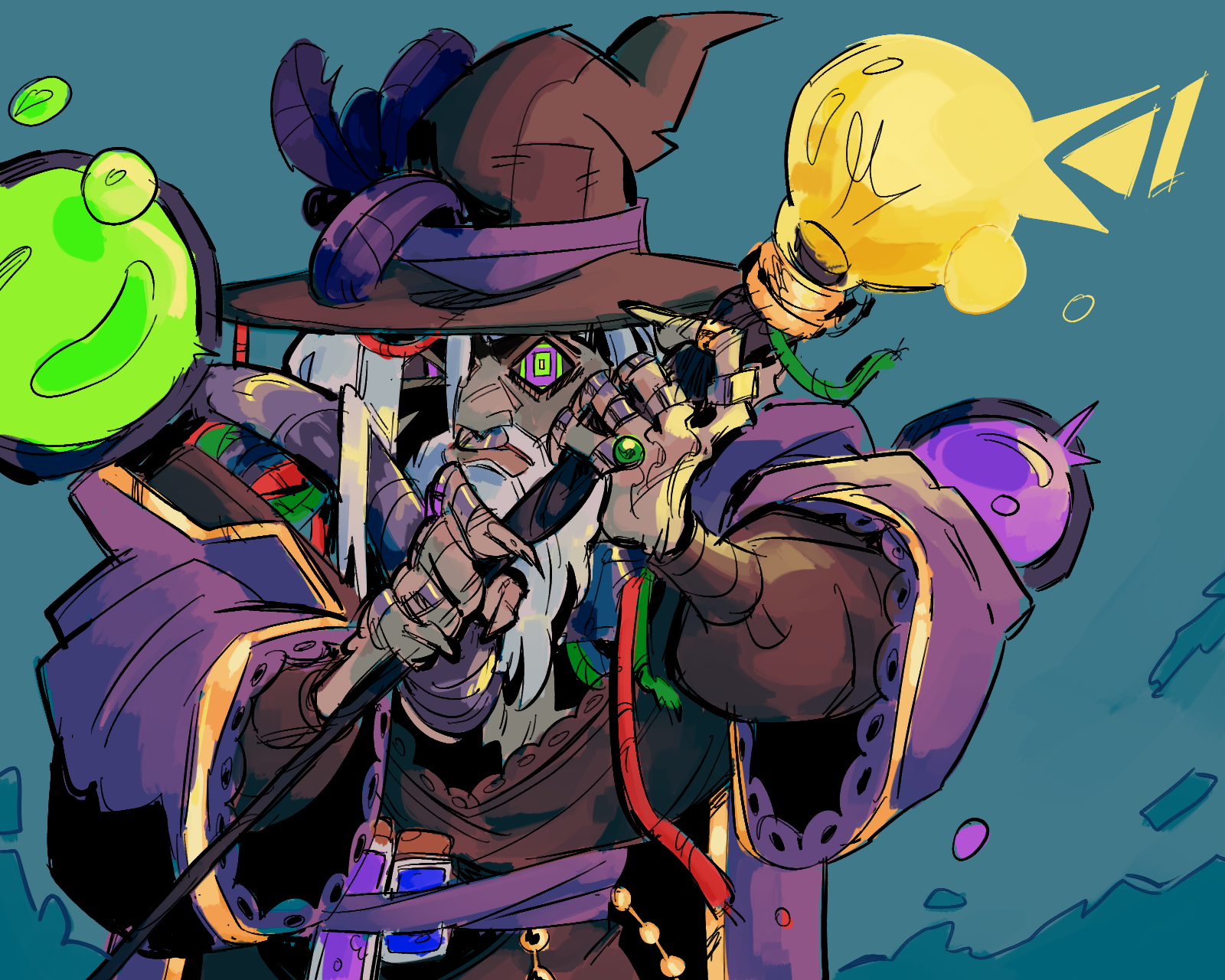 Mag'Vitae the Mad Technomancer by @Zaxon – Sheezy.Art