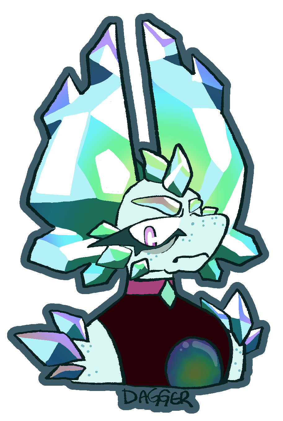 Daily Oc Challenge: Dagger by @Alien-Shmalien – Sheezy.Art
