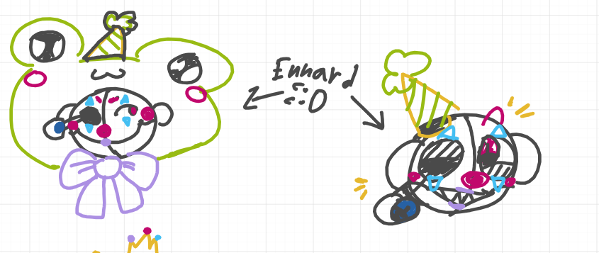 Ennard doodles by @SodaPopZ – Sheezy.Art