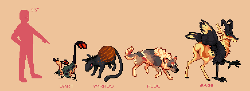 OC Sprites p.1 by @PrairieGh0st – Sheezy.Art