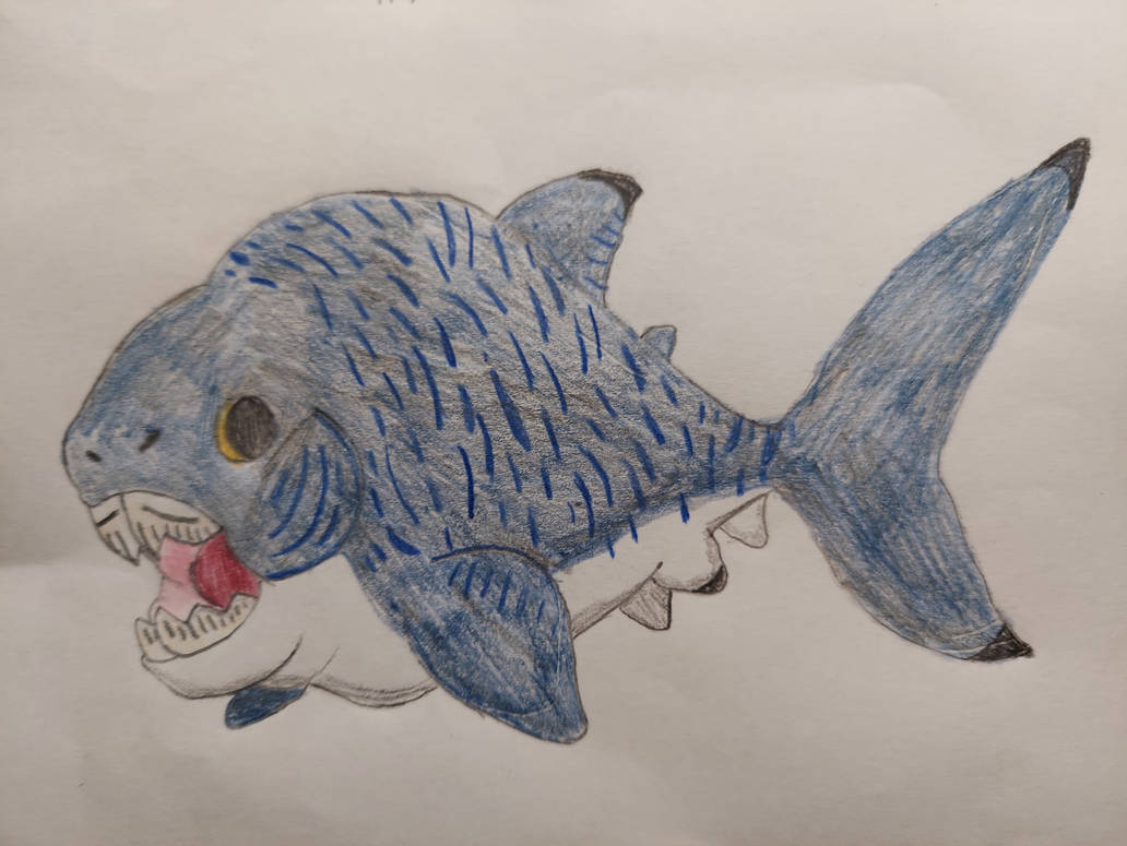 Chibi Dunkleosteus by @QuinnAnimallover1756 – Sheezy.Art