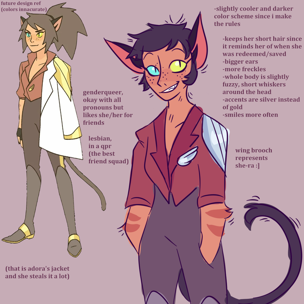 catra headcanon design by @wiingdings – Sheezy.Art