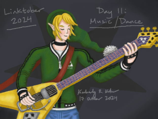 Linktober 2024 Day 11: Music/Dance by @LuckyNumber113 – Sheezy.Art
