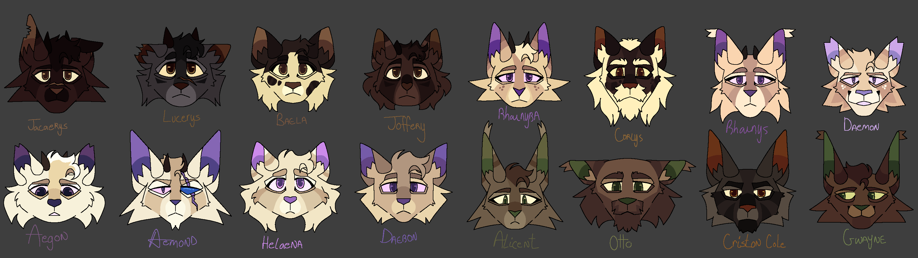 House of the Dragon meow meows by @EXPERIMENTALSTATICC – Sheezy.Art