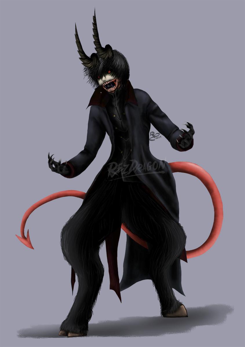 Ash - Demon Form by @RezDragon – Sheezy.Art