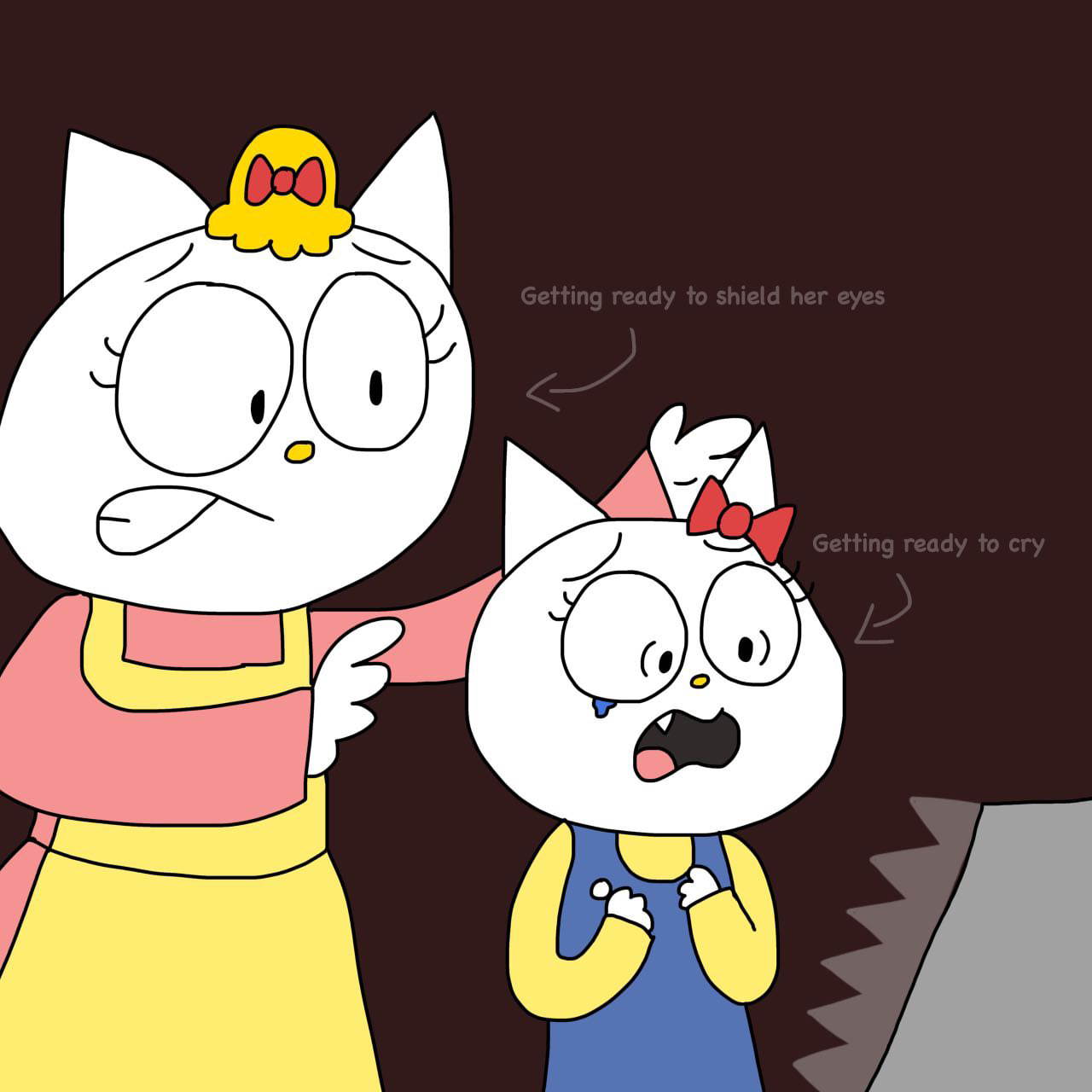 Hello Kitty and Mary White React to Hell On Kitty by @DonnieBarryK2003 ...