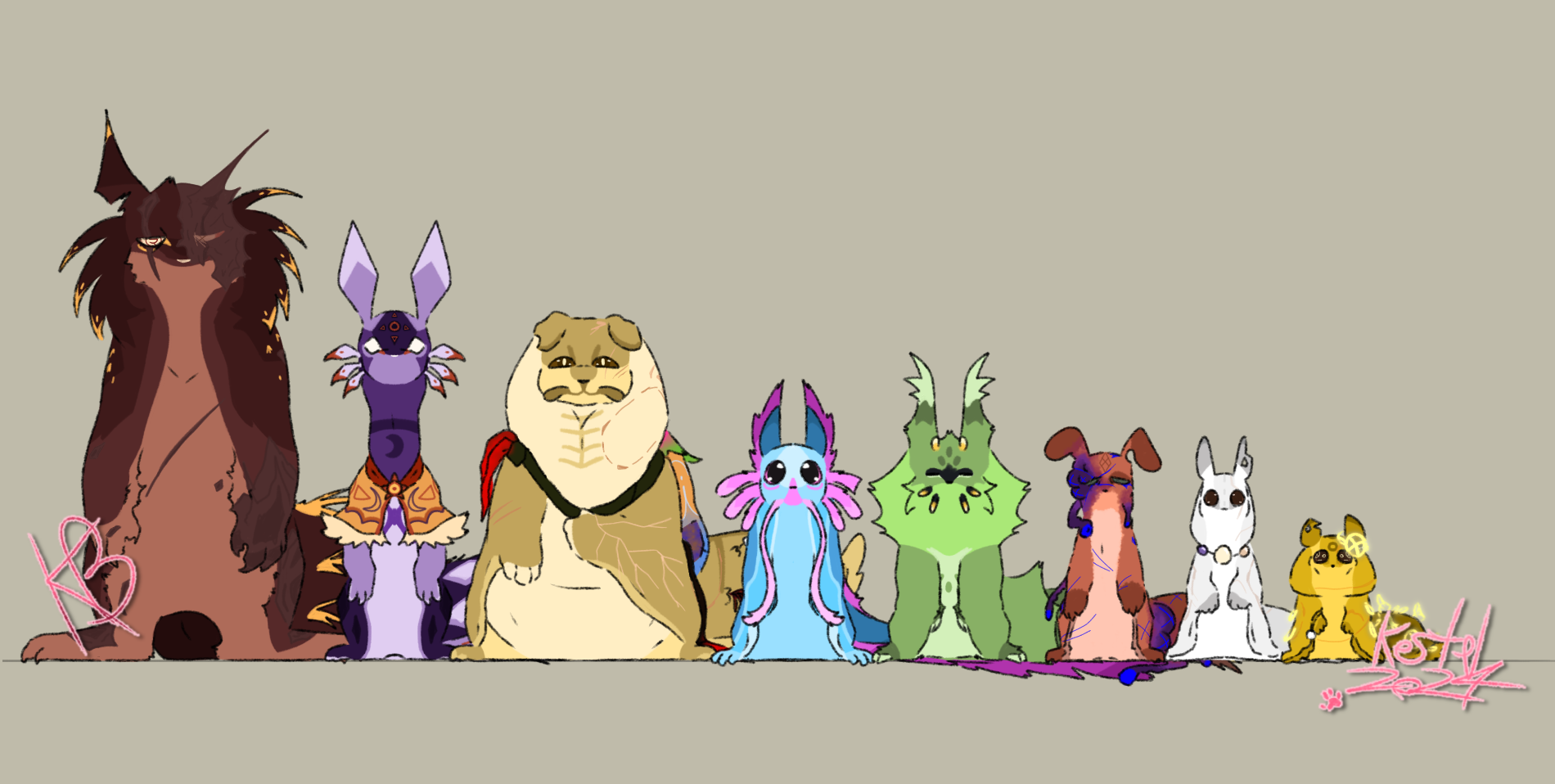 slugcat height chart by @Kestel – Sheezy.Art