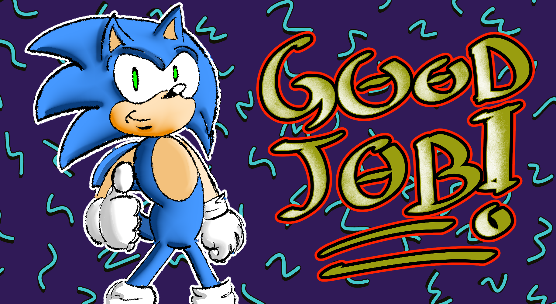 sonic good job!done by @heystack – Sheezy.Art