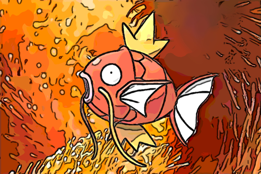 Magikarp test edit by @heystack – Sheezy.Art