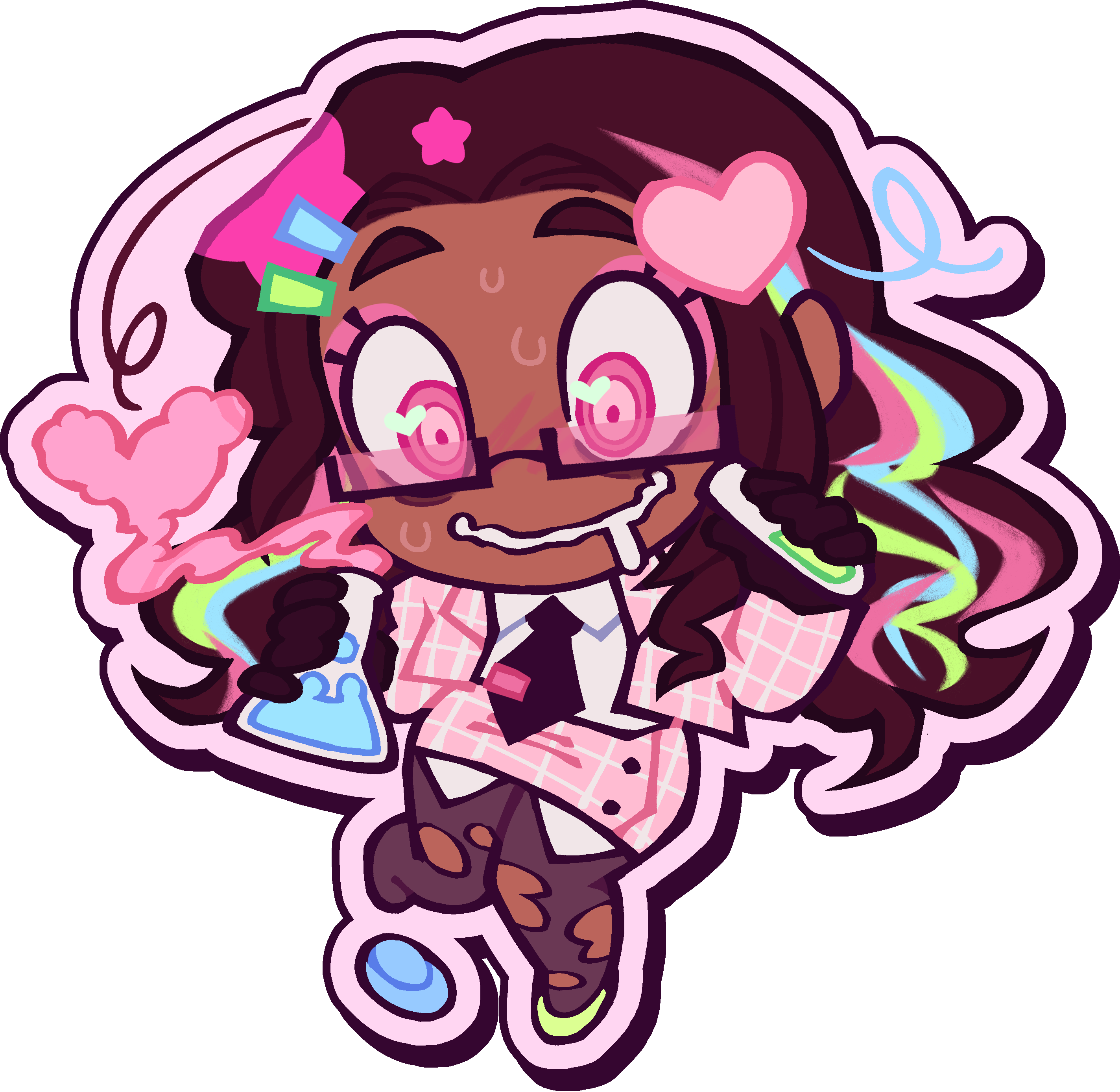 nella's Sticker Chibi by @Domny_y – Sheezy.Art