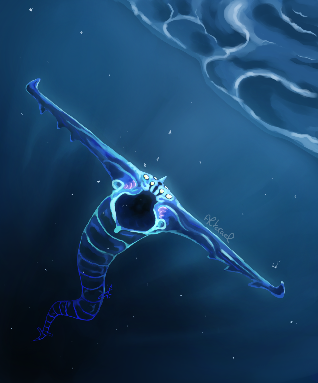 Ghost Leviathan by @Alterael – Sheezy.Art