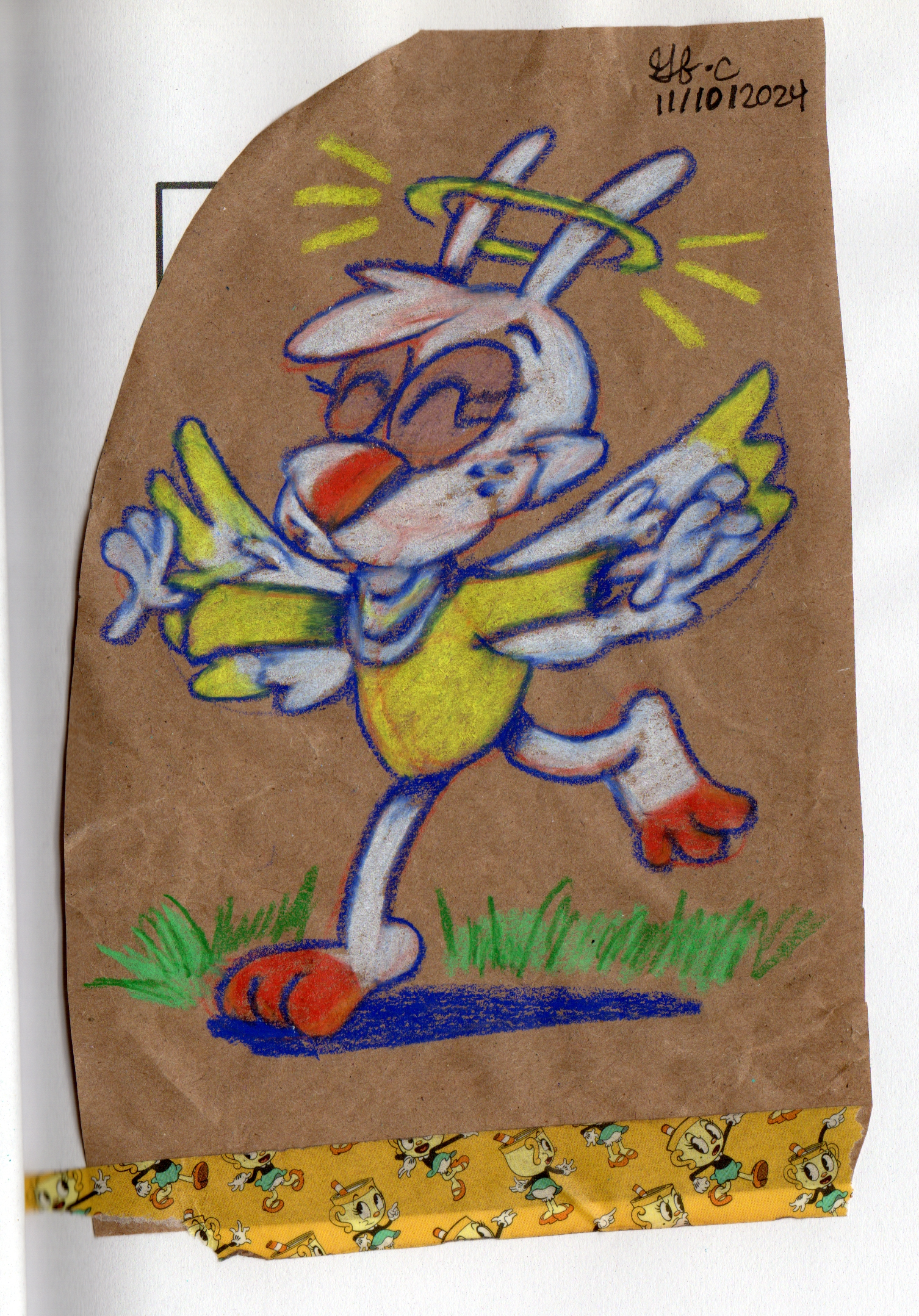 Gabby the Angel Hare- Happy Gabby by @ZBunnyFox – Sheezy.Art