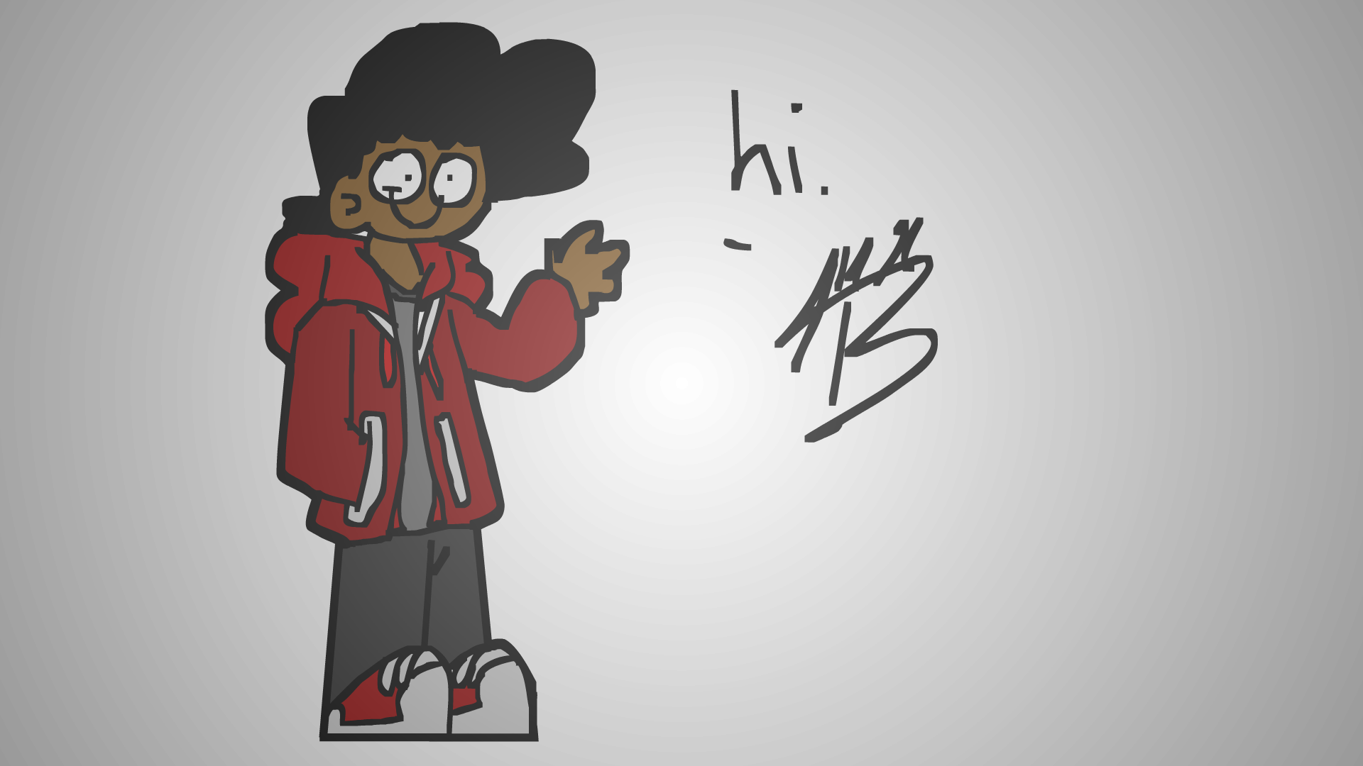 Random White Void by @AlexToonZ – Sheezy.Art