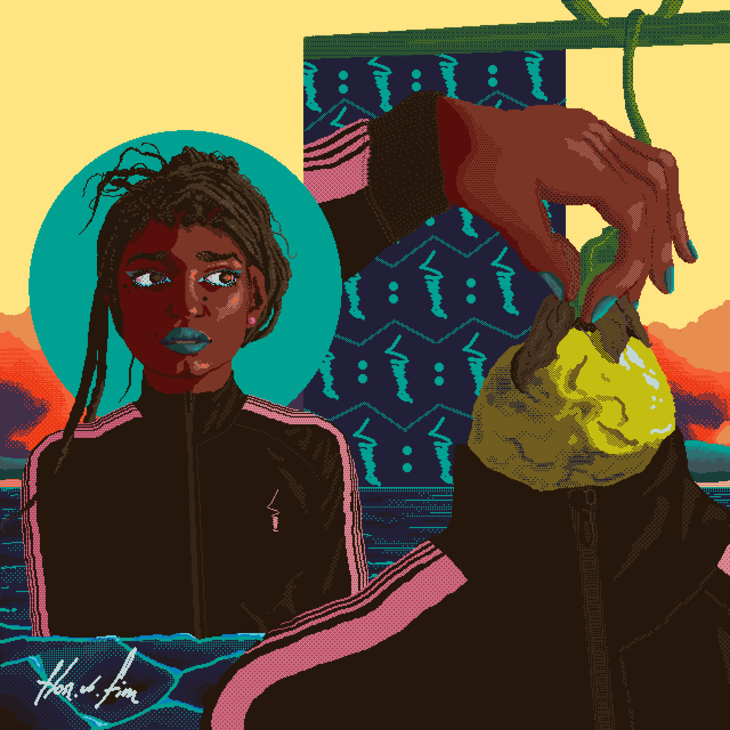 iara (repeated tree, pruned tree) by @flor-do-fim – Sheezy.Art