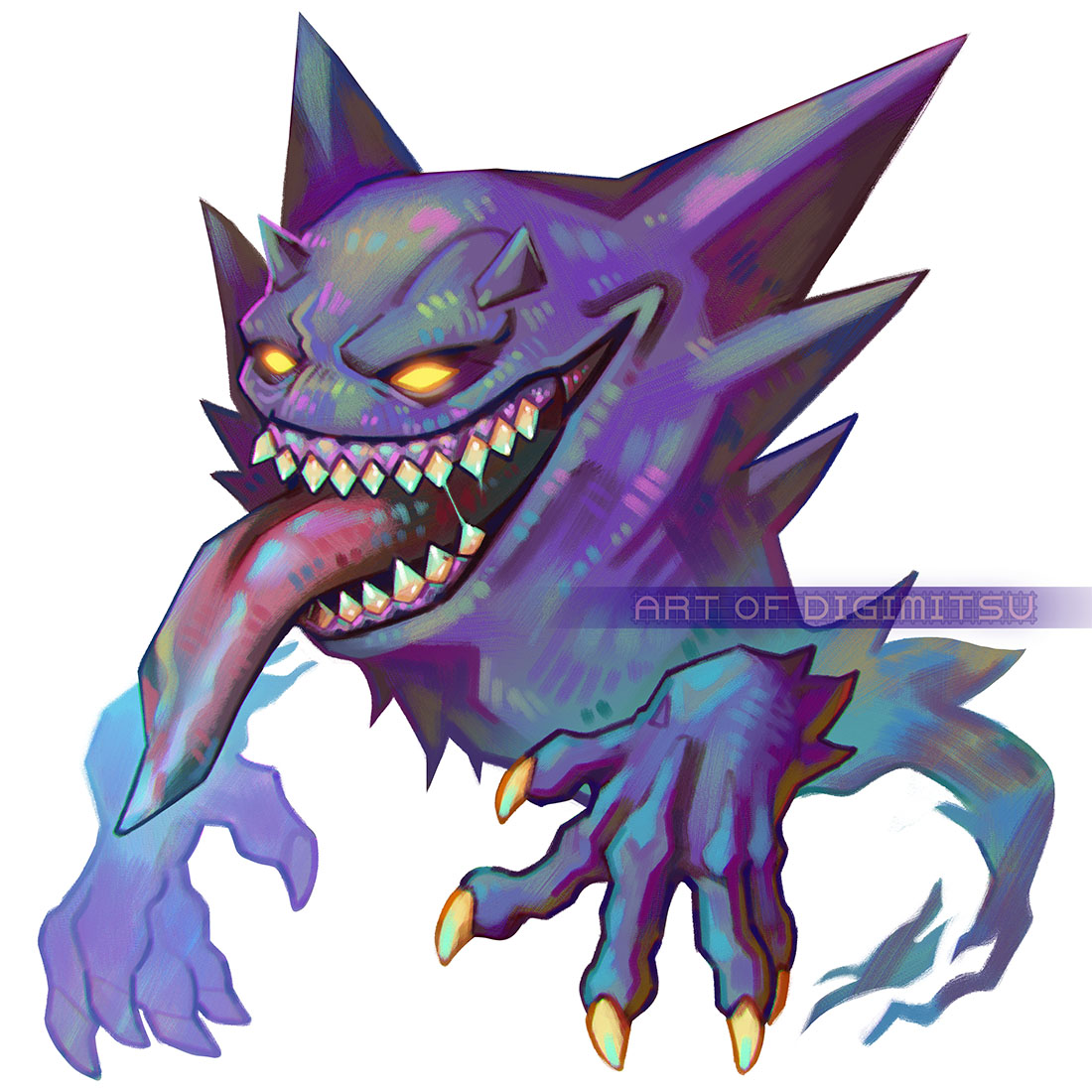 Pokemon: Haunter by @iDrawMonsters – Sheezy.Art