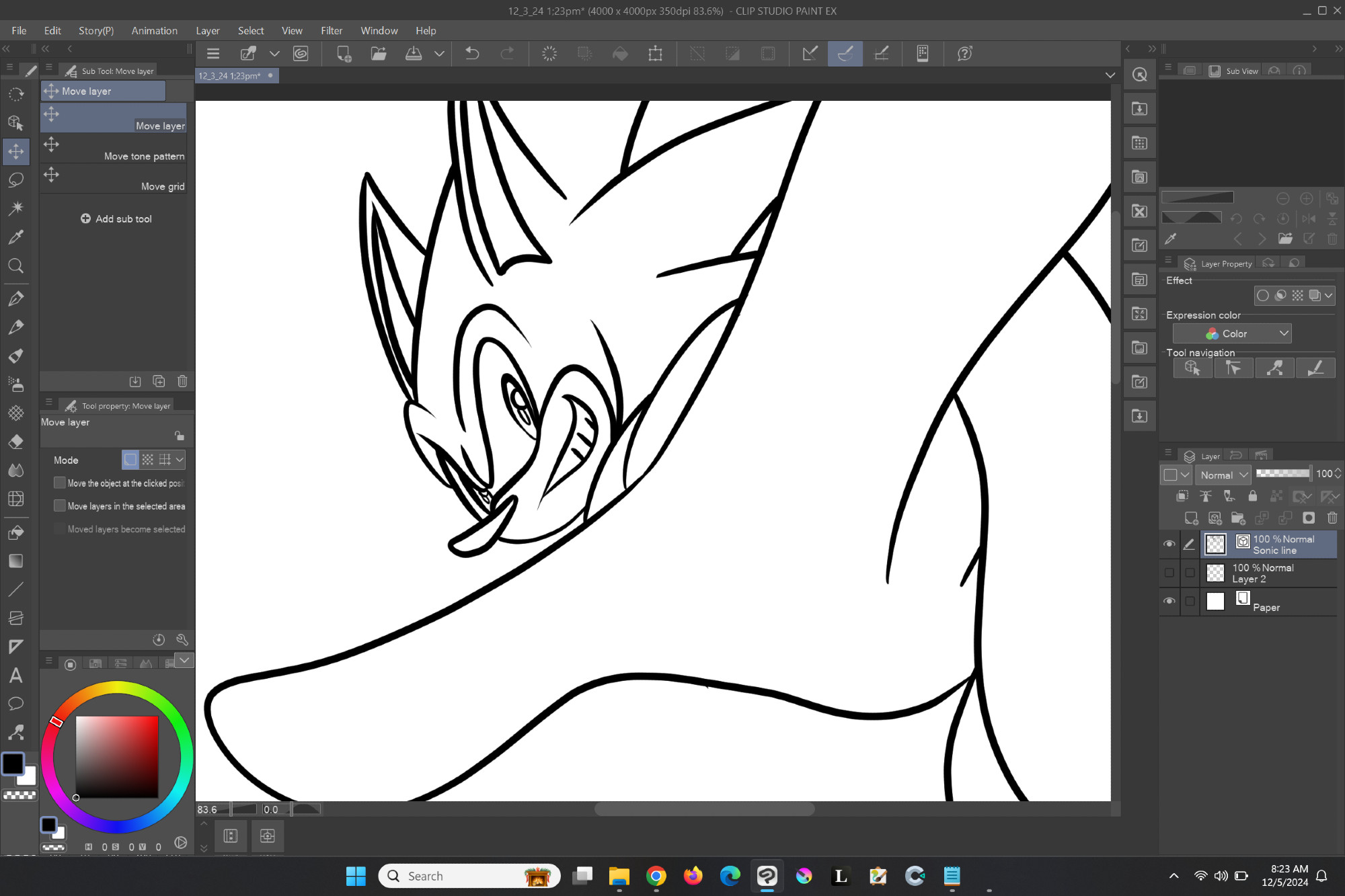 Sonic Wip by @ArgentumArtworks – Sheezy.Art