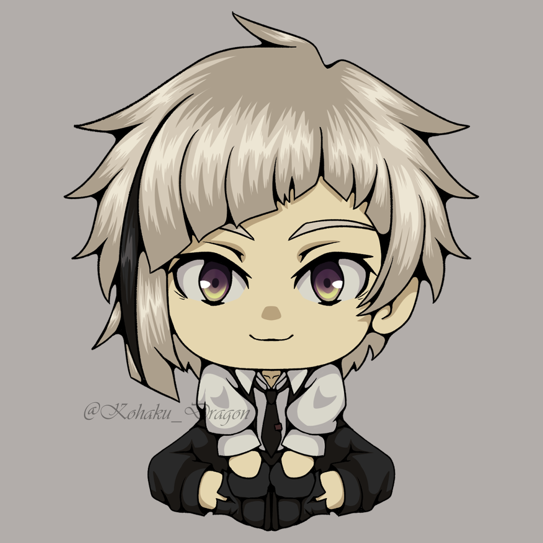 Atsushi Chibi by @Kohaku_Dragon – Sheezy.Art