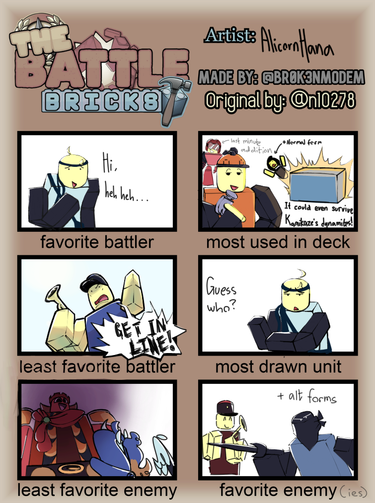 the battle bricks template thing by br0k3nmodem by @AlicornHana ...