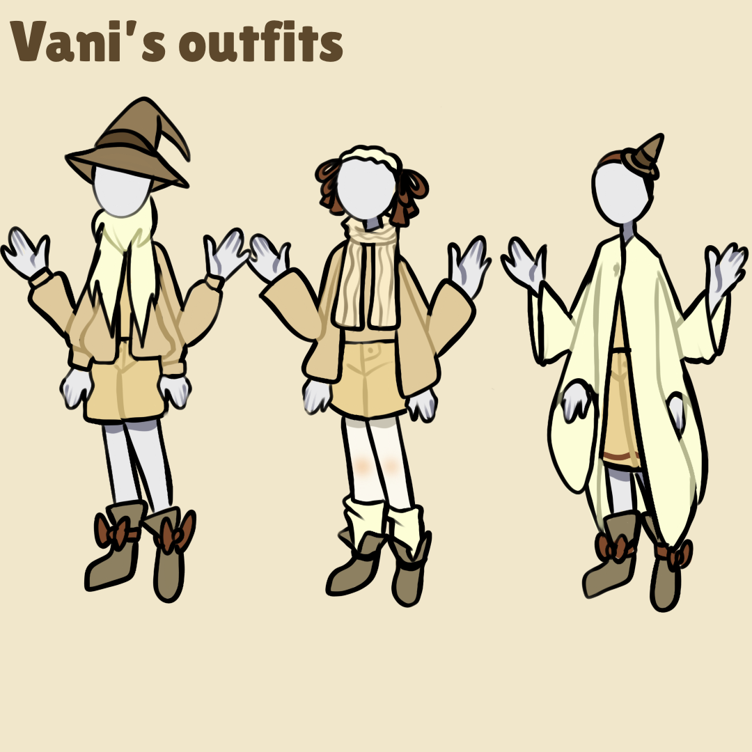 Vani's outfits by @Tenshi-Piero – Sheezy.Art