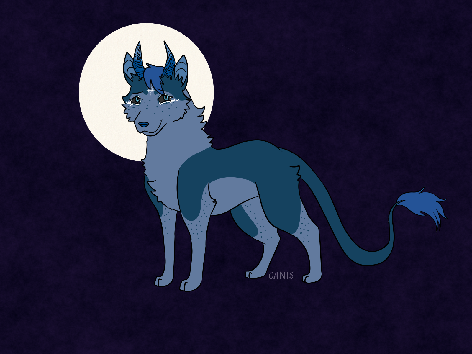 Blue by @wolvencanis – Sheezy.Art