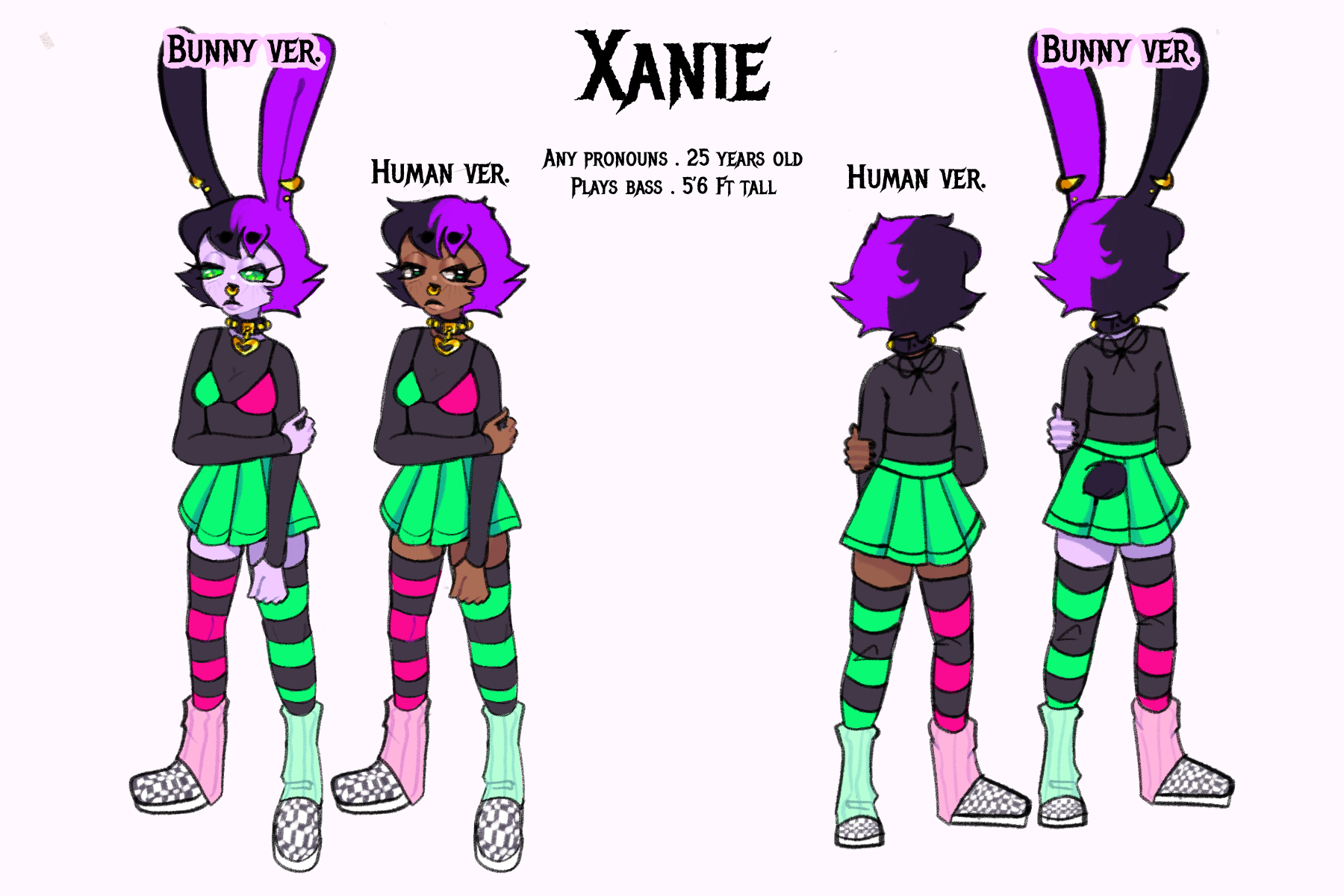 Xanie ref sheet by @Tenshi-Hana – Sheezy.Art