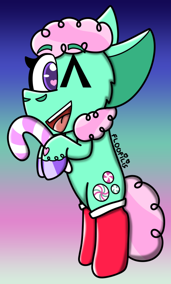 Minty Christmas by @Floofilis – Sheezy.Art