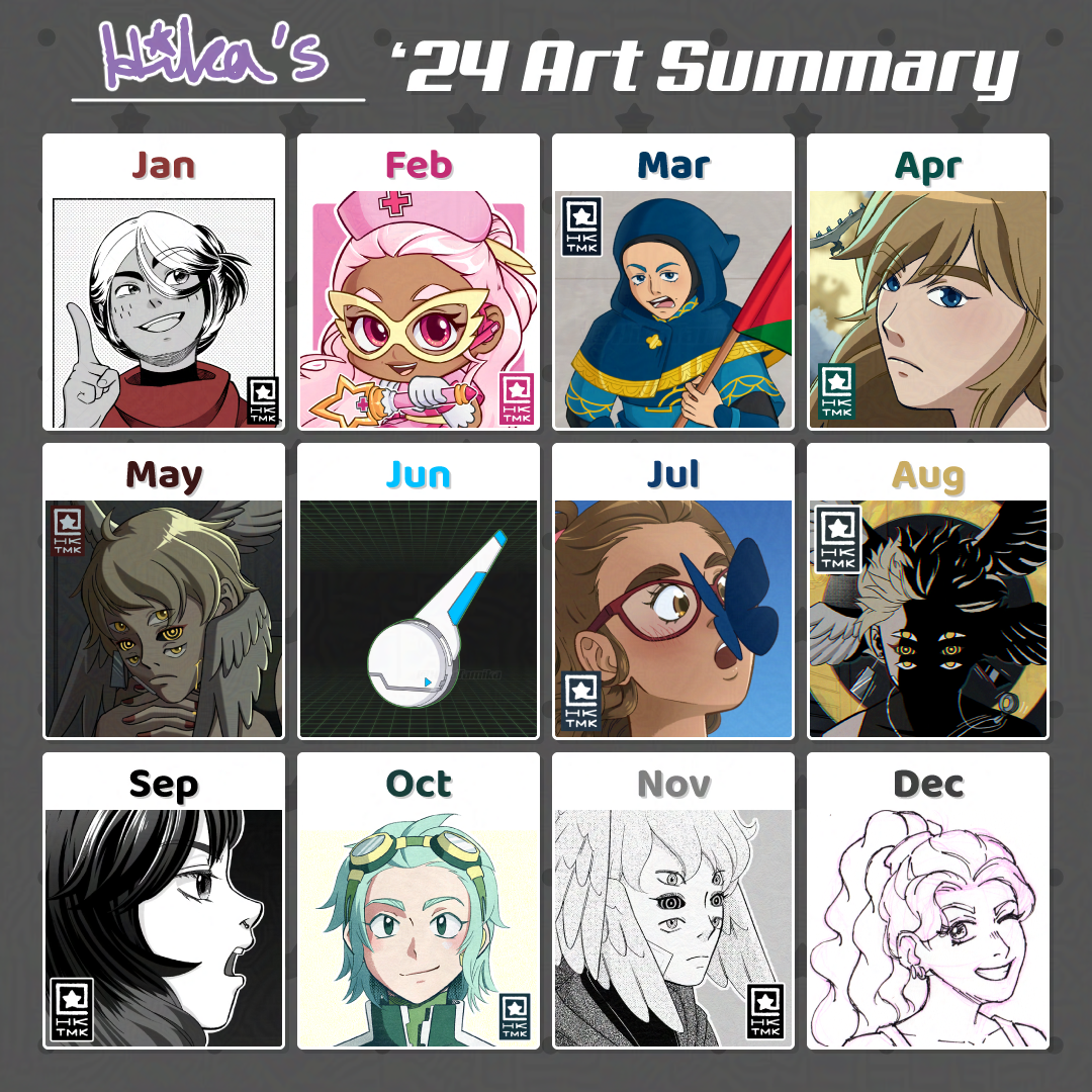 2024 Art Summary by @HikaTamika – Sheezy.Art