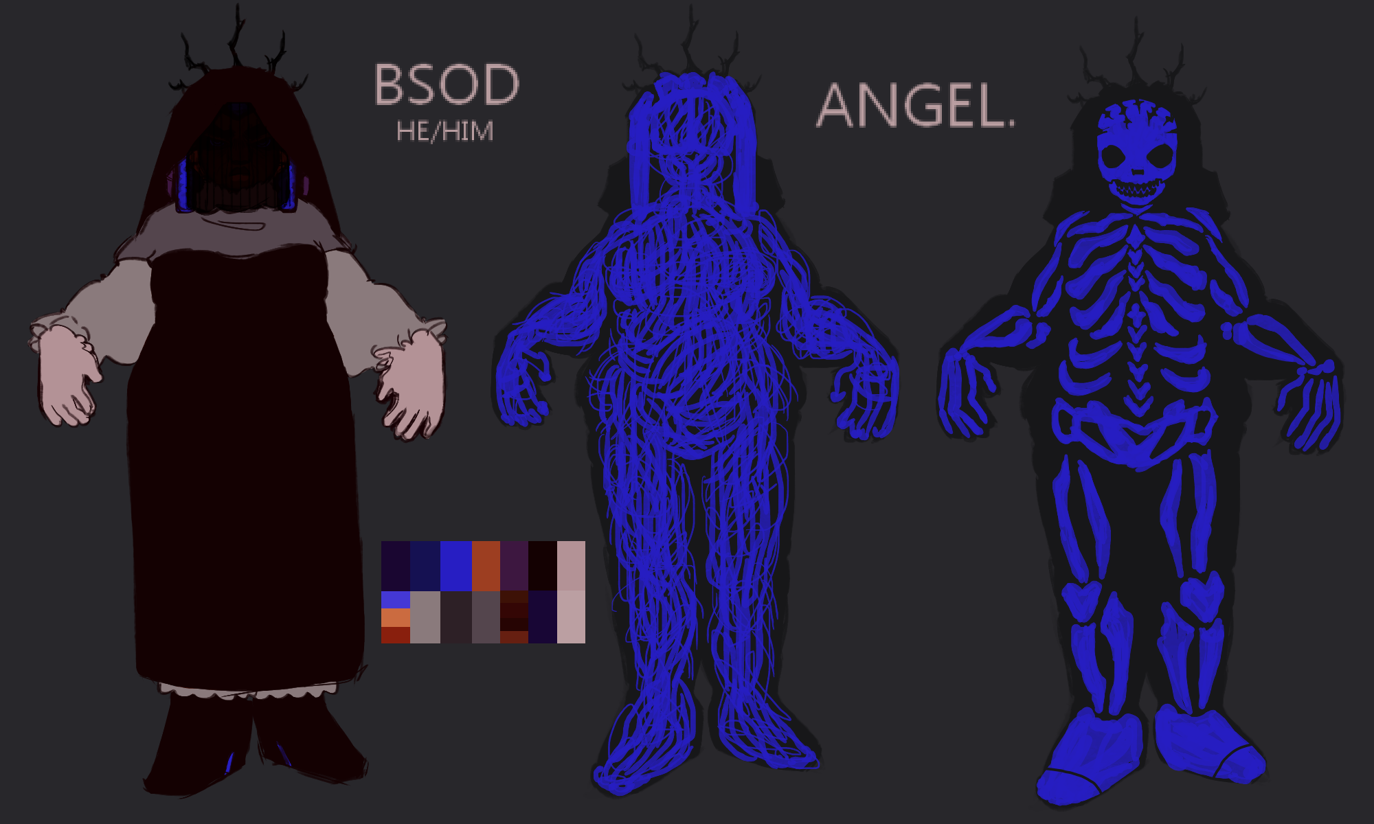 new NEW bsod ref sheet by @vermwerm – Sheezy.Art