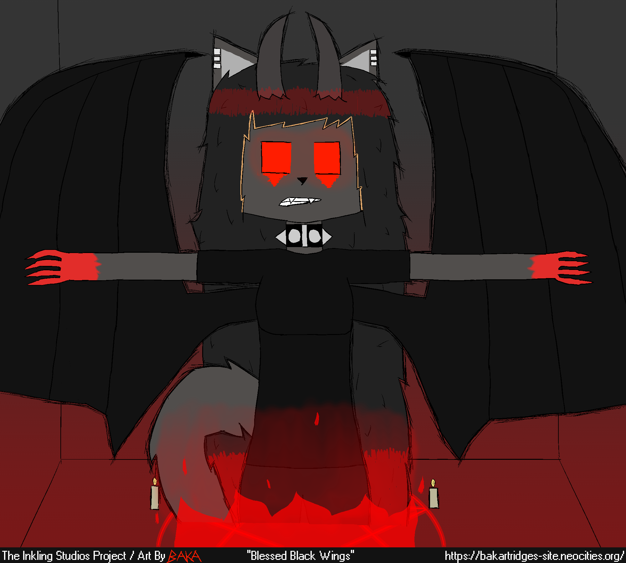 Blessed Black Wings by @InklingStudios – Sheezy.Art