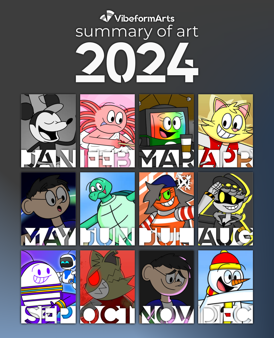 Summary of Art 2024 by @VibeformArts – Sheezy.Art