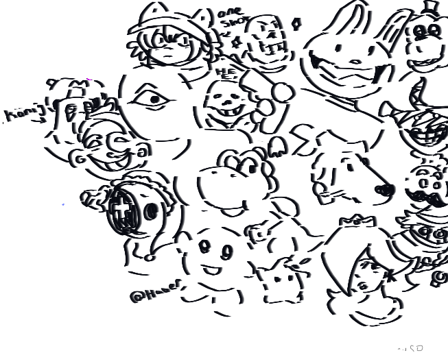 Draw GAME CHARACTERS! by @Habor – Sheezy.Art