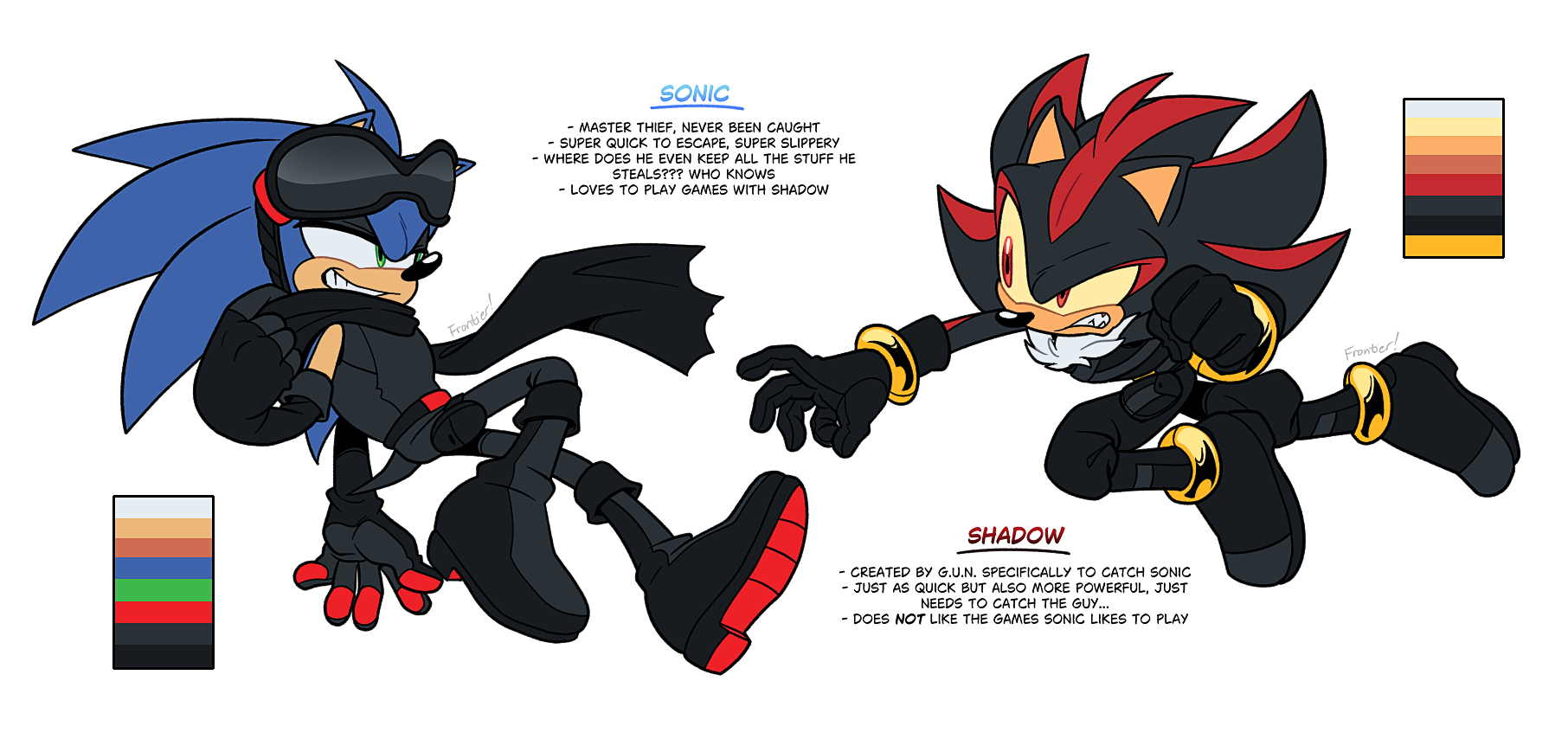 sonic and shadow [thief sonic au] by @ScourgeFrontiers – Sheezy.Art