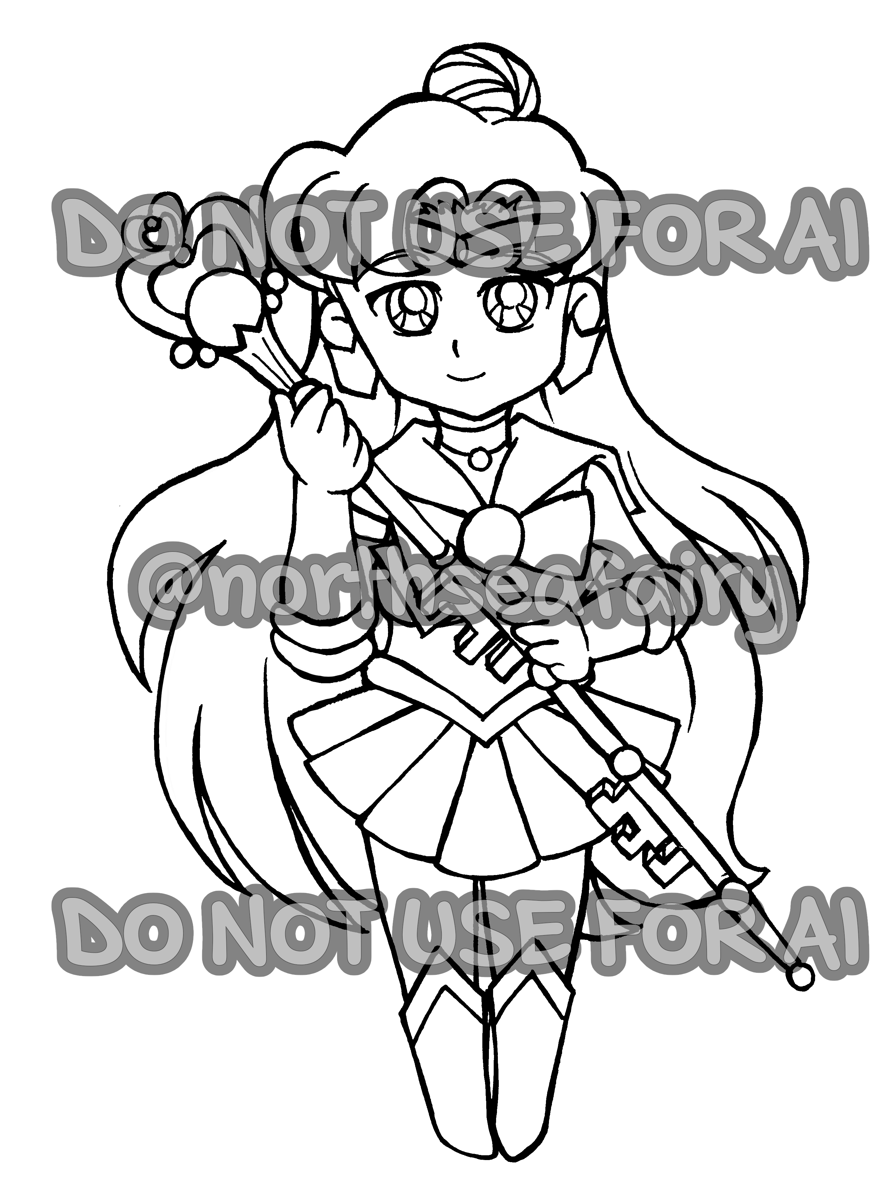 Sailor Pluto Chibi by @northseafairy – Sheezy.Art