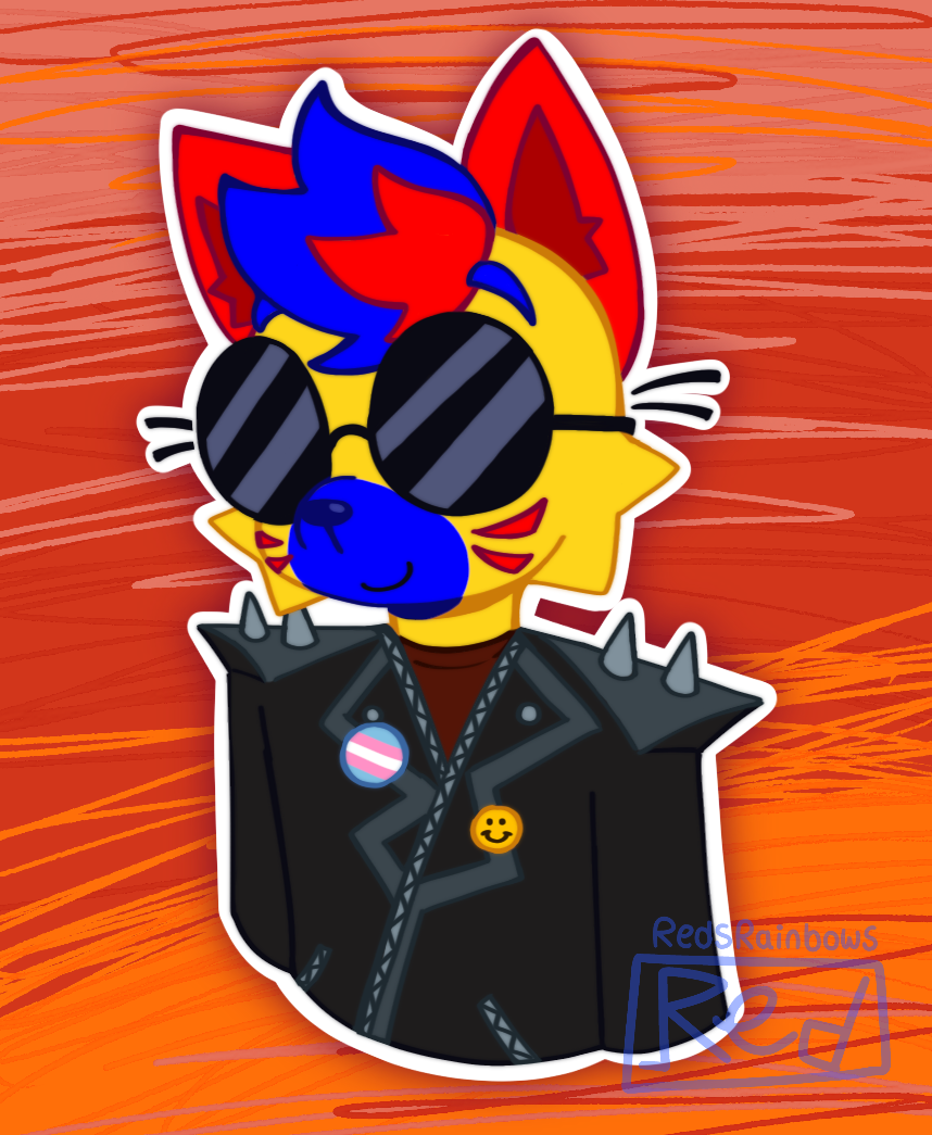 coolest guy ever by @RedsRainbows – Sheezy.Art