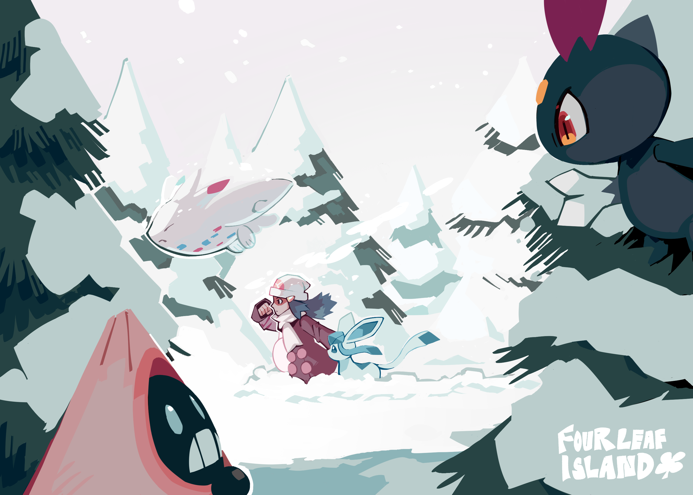 SINNOH ROUTE 217 by @fourleaf – Sheezy.Art