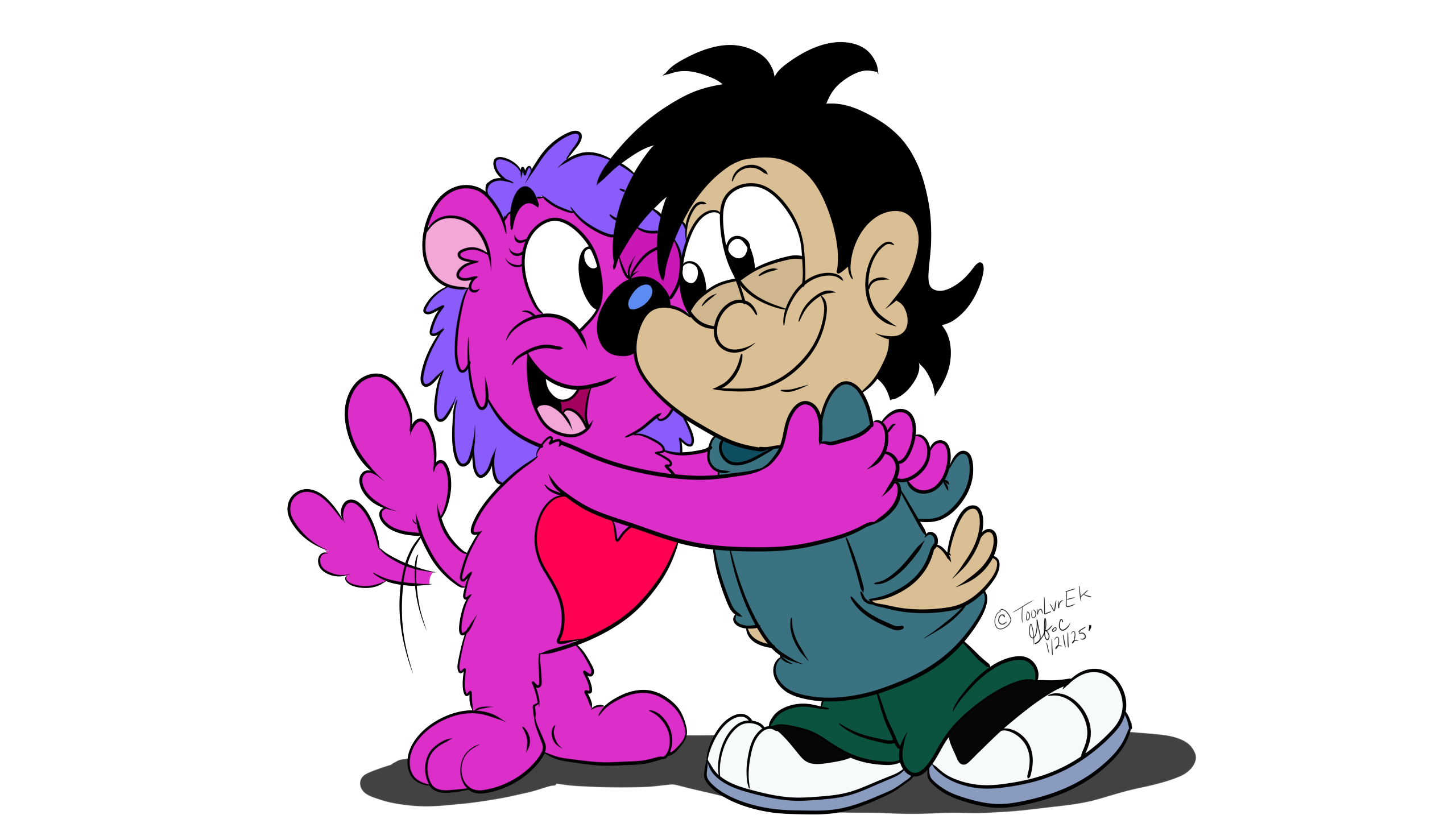 Alex and Tilly- Hug Buds by @ZBunnyFox – Sheezy.Art