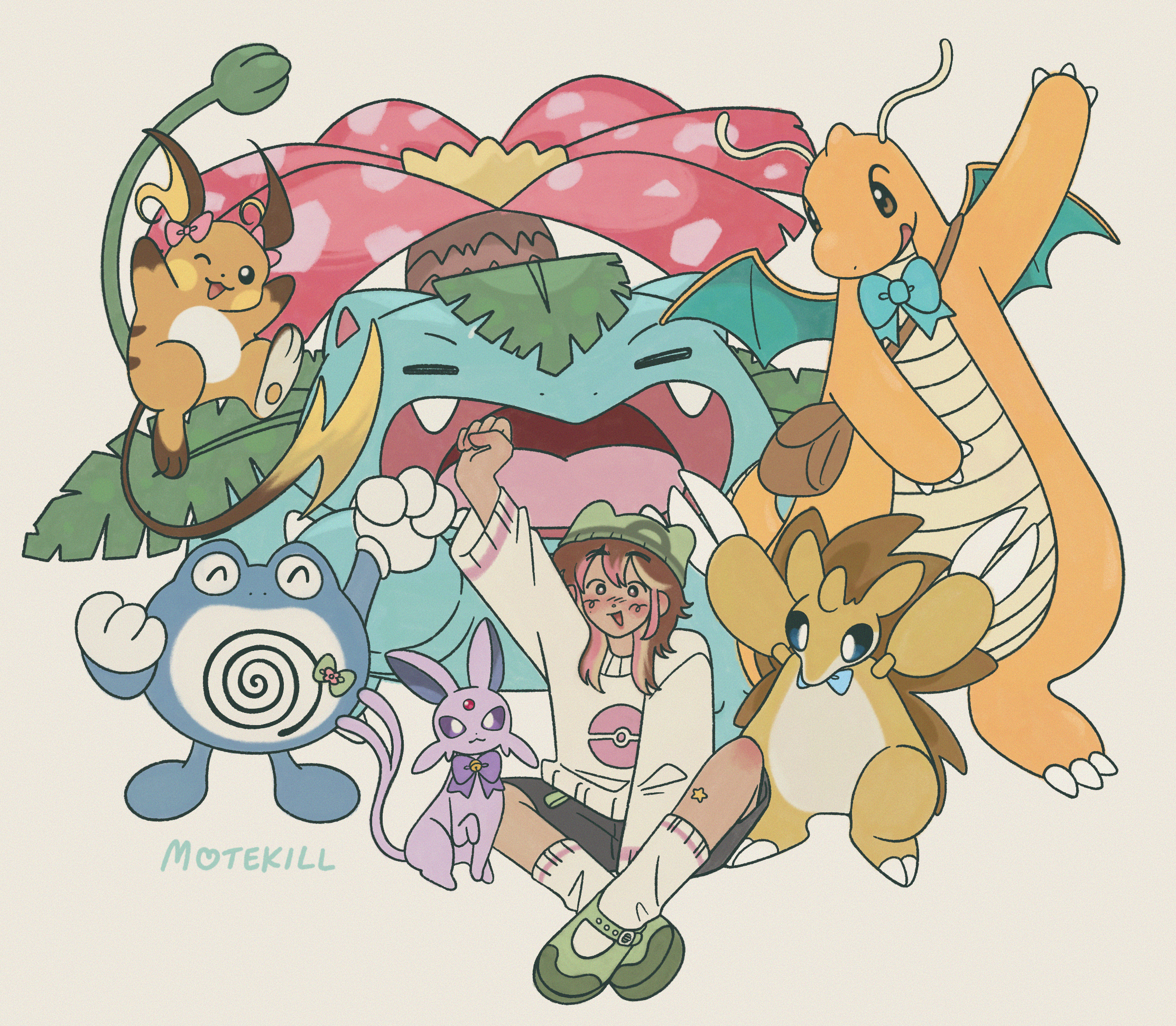 my first pokemon team! by @motekill – Sheezy.Art