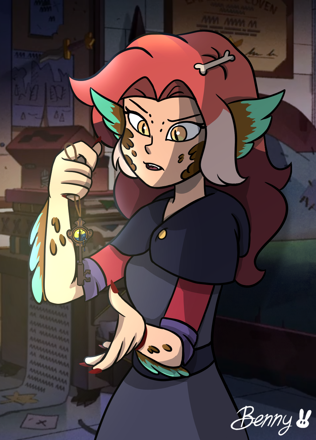 TOH OC: The Key by @matbenetti17 – Sheezy.Art
