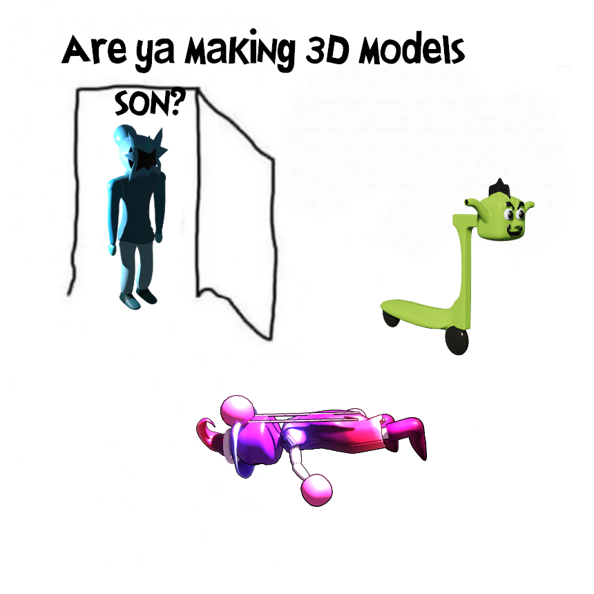 3D memey by @Magna – Sheezy.Art