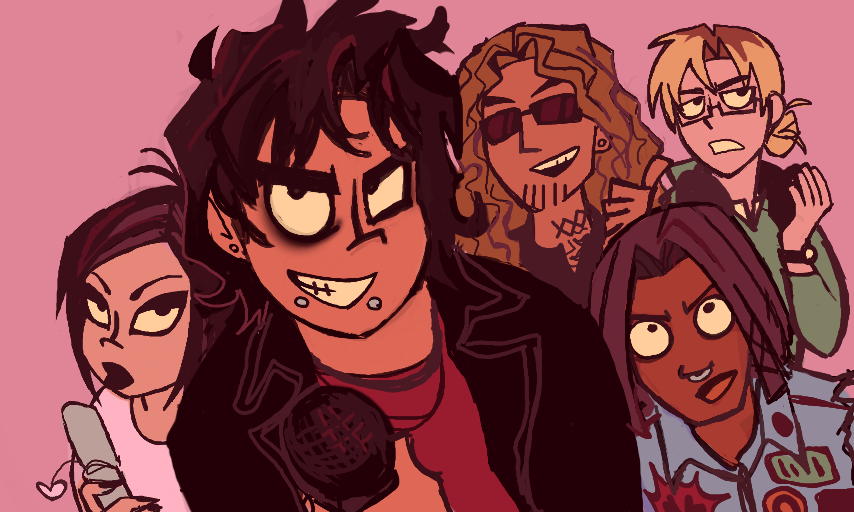 my new characters their whole deal is theyre lowkey chill af by ...