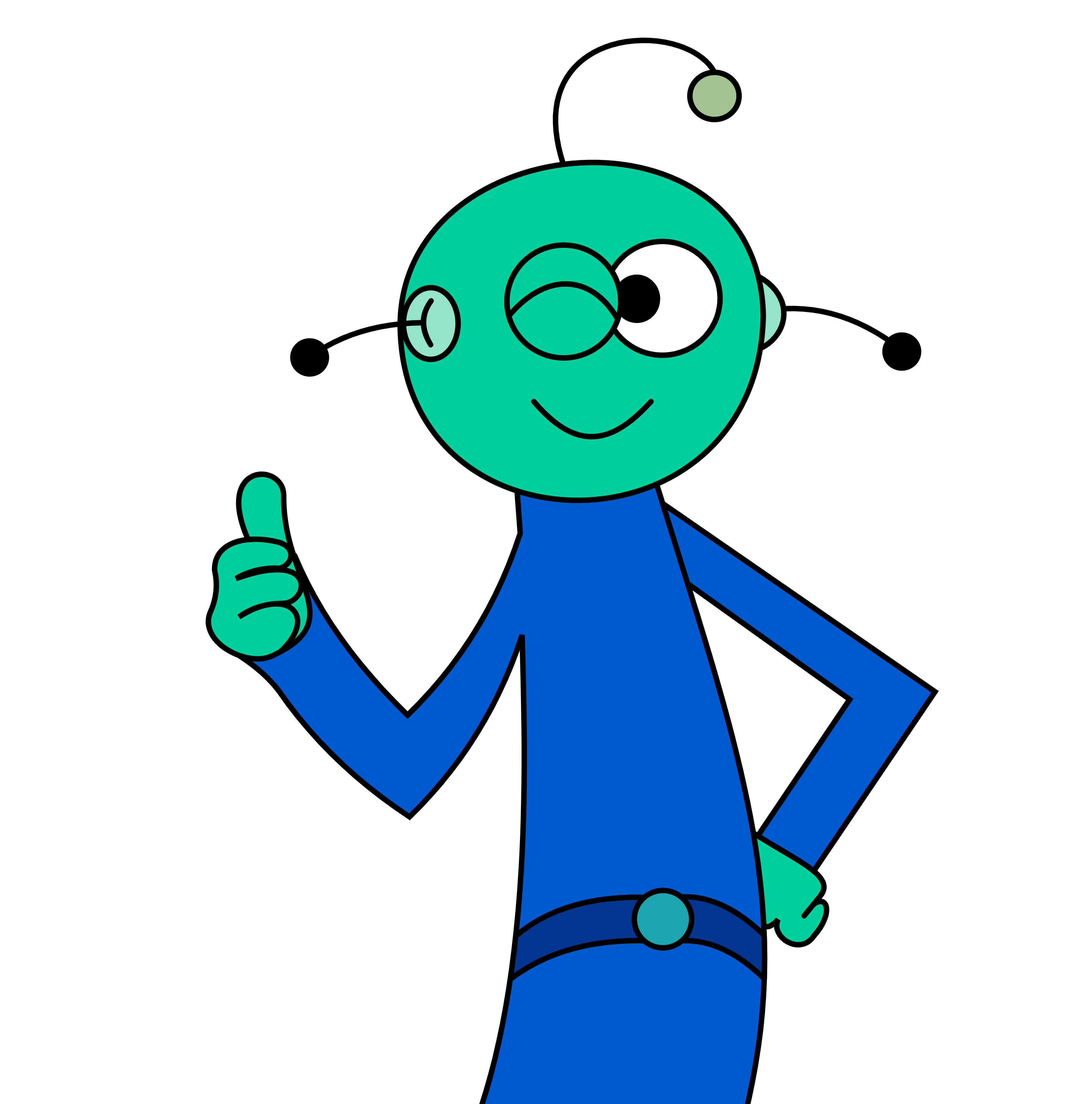 Planet X Martian Pose V6 (Cartoon Style) by @Ryry2003 – Sheezy.Art