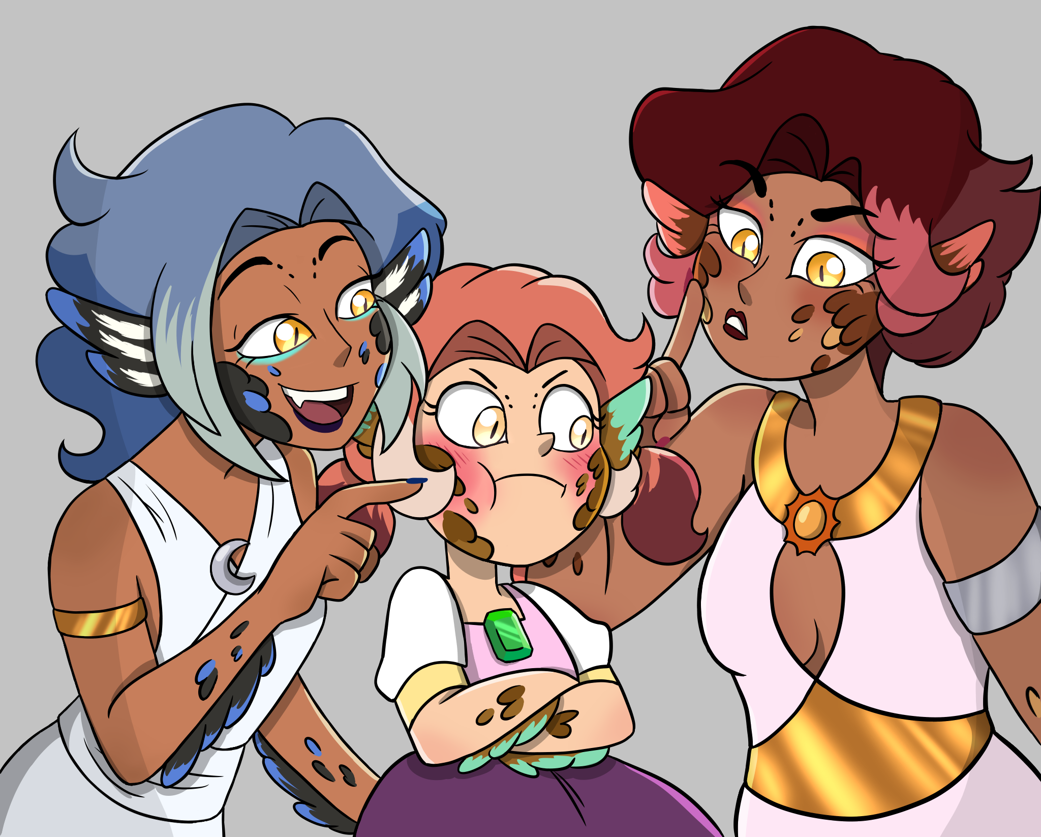TOH OC: Little Tempy and her aunties by @matbenetti17 – Sheezy.Art