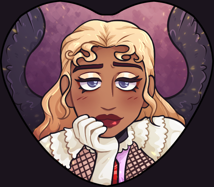 Agnes - Mercy Heart Button Commission by @MeganeHaven – Sheezy.Art